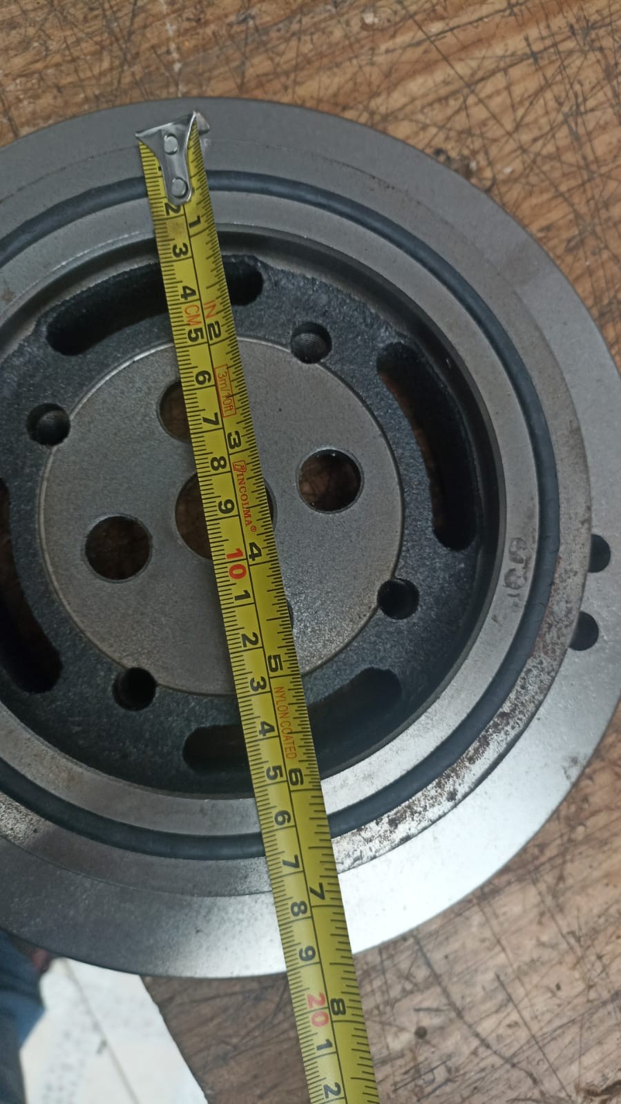 CRANKSHAFT DAMPER 6CT CUMMINS 24CM - GESTOR DE PARTES