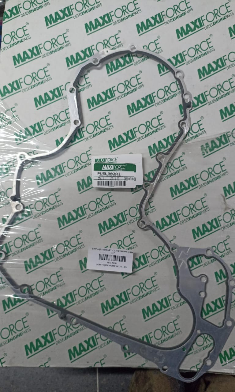 EMPAQUE REPARTICION PERKINS 1104A-44T pu5lb0381-AMAX - GESTOR DE PARTES